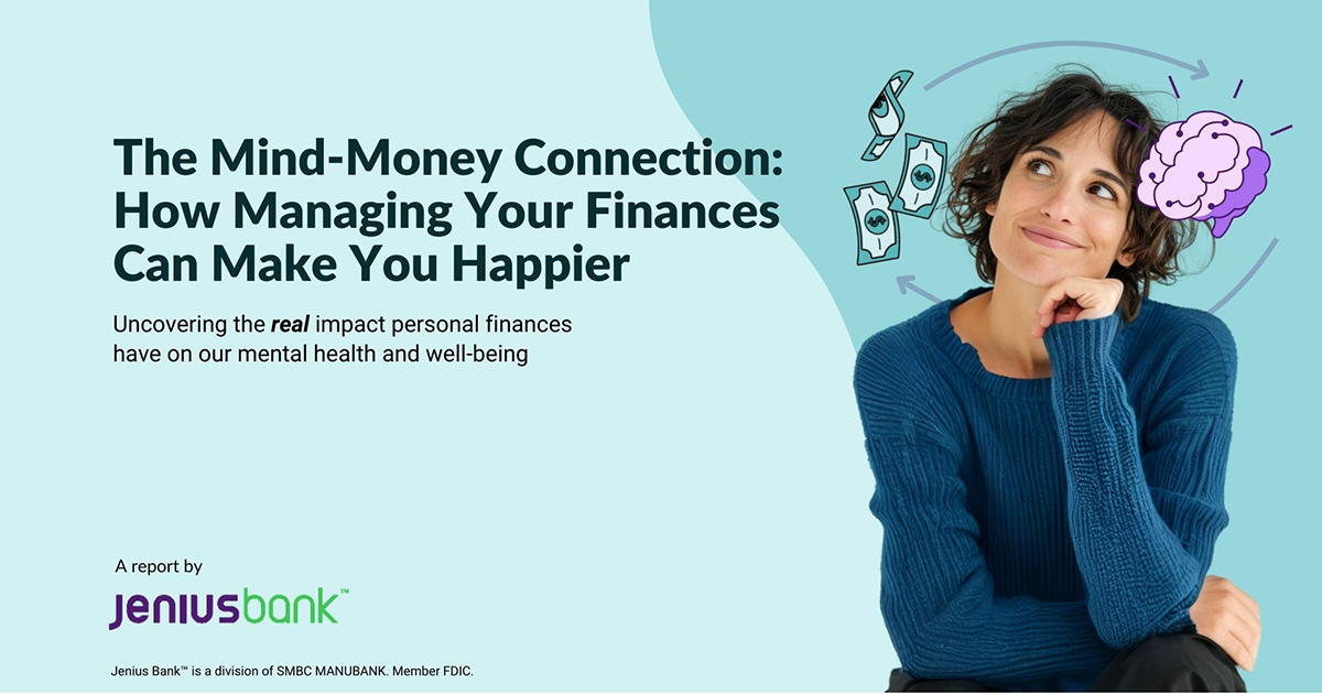 Jenius Bank Report Shows the Impact of Finances on Mental Health ...
